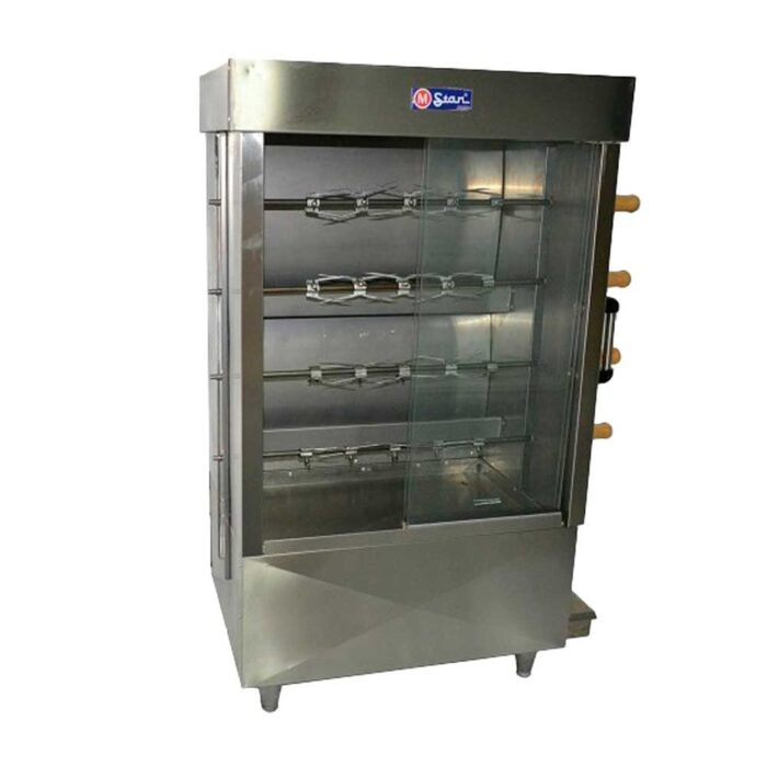 Asador de Pollos a Gas en Acero Inoxidable. – Suministros La Cazuela